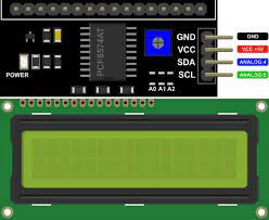 מסך 1602A 16x2 LCD עם מודול I2C - Hackstore