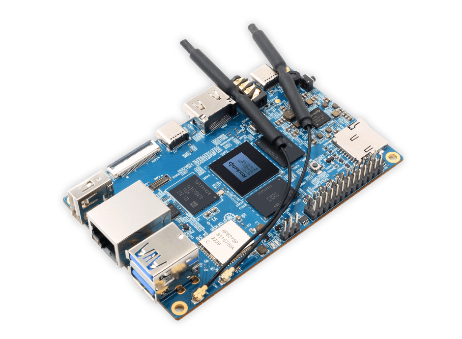 לוח פיתוח Orange Pi 5B עם 16GB Ram 256GB EMMC - Hackstore